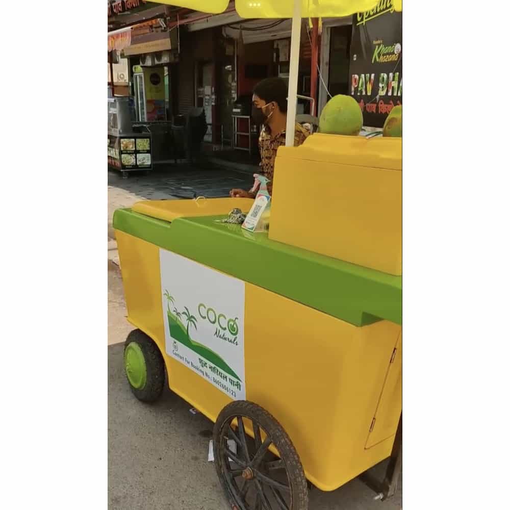 Coconut Water Cart: Serve Fresh Tender Coconut Water with Attractive ...