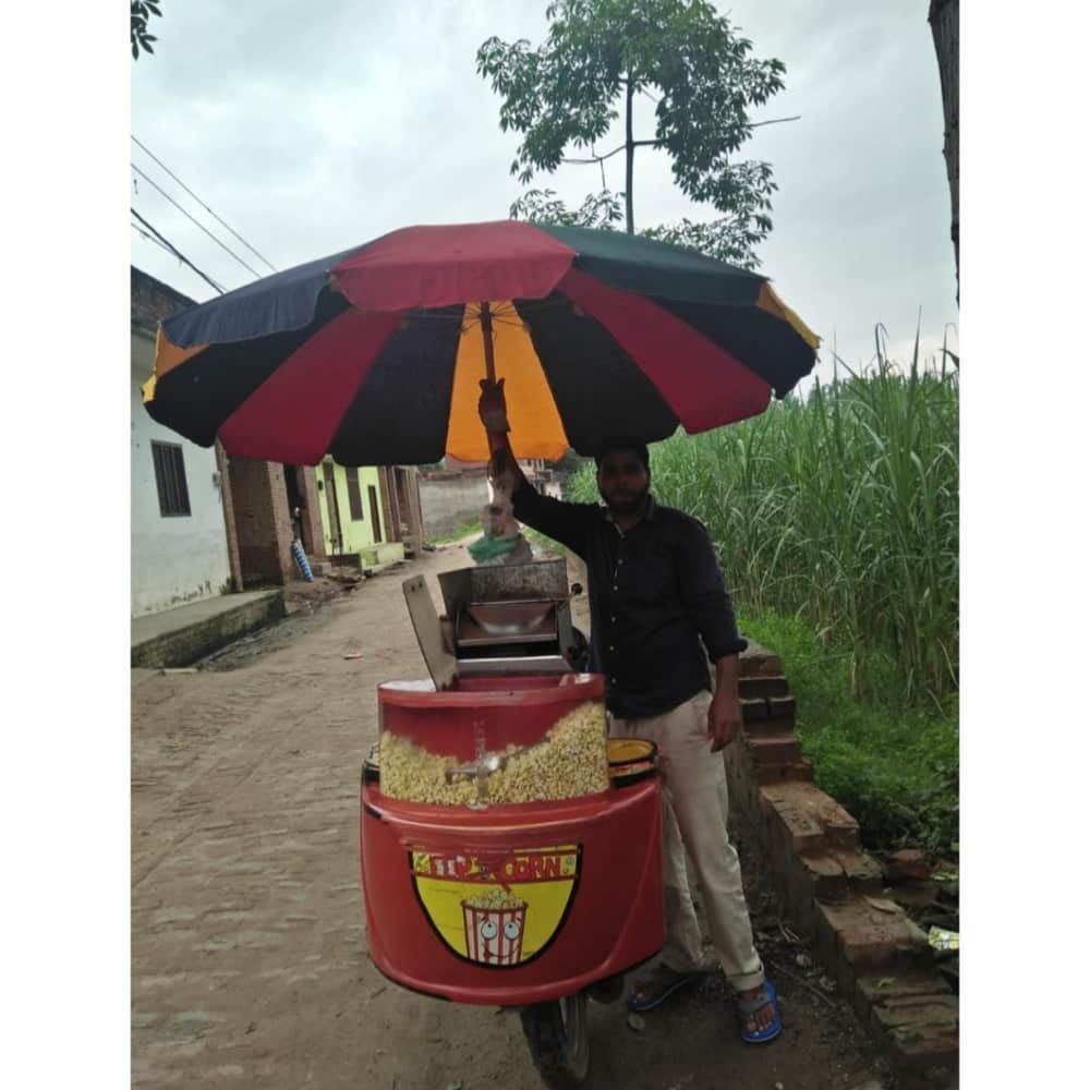 Popcorn on Bicycle & Cart Popcorn on Bicycle & Cart | Popular Steel ...