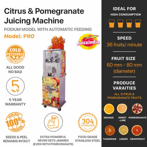 Orange Juice Machine: Pro (Podium, Auto Feeding) - An Innovative ...